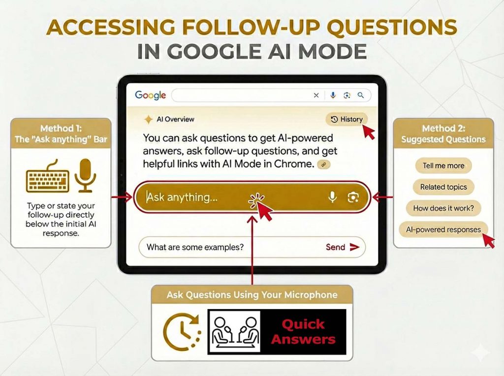 Guide to AI Mode Follow-Up Questions and Multi-Turn Search